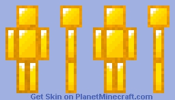 Golden guy Minecraft Skin