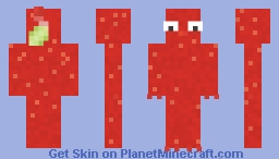 Red Pikmin Minecraft Skin