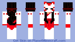 red kitsune Minecraft Skin