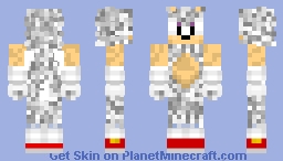 Hyper sonic Minecraft Skin