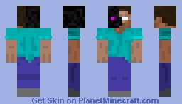 Enderbrine Glitched Minecraft Skin