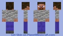 Diorite Steve Minecraft Skin