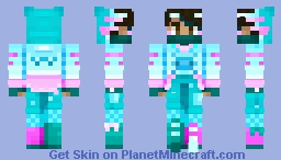 Illumina: MCC 33 - Aqua Axolotls Minecraft Skin