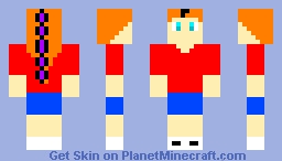Girl 8 Minecraft Skin
