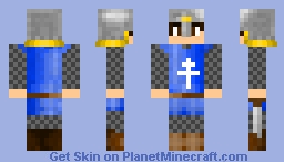 My knight outfit Minecraft Skin