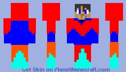fire boi Minecraft Skin