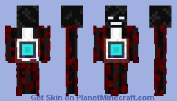 the beacon wither skeleton Minecraft Skin