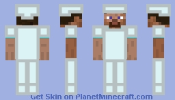 Steve with armor Minecraft Skin