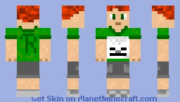 R-TK-8462[00] in free time (no armor) Minecraft Skin