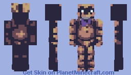 FNAF ITP - SpringTrap, Springbonnie (Into The Pit) Minecraft Skin