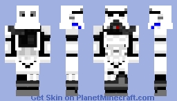 stormtrooper magma trooper commander Minecraft Skin