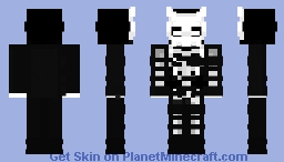 Skeleton Masked Man v2 Minecraft Skin