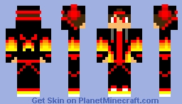 Fireboy Minecraft Skin