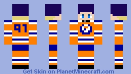 Edm OIlers Minecraft Skin