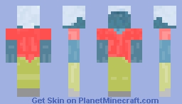 Inverted Faceless Steve Minecraft Skin