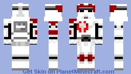187th clone trooper Minecraft Skin