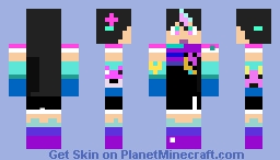 pastel raider Minecraft Skin