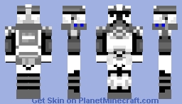104th wolfpack captain Minecraft Skin