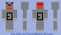 Evil 2 Faced Robot Minecraft Skin