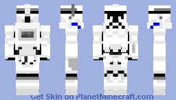 clone trooper phase 2 officer Minecraft Skin