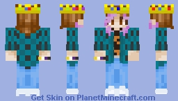 Sapphirebow Crown Minecraft Skin