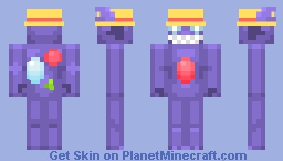 Straw hat glitch sableye Minecraft Skin