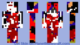 ragged skeleton monster Halloween ragged robe Minecraft Skin