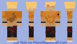 Orange Minecraft Skin