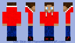 Red Minecraft Skin