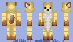Arctic Fox Minecraft Skin