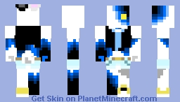 Blue Ice Minecraft Skin