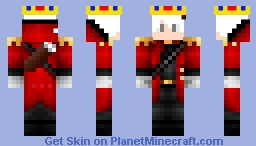 king skin Minecraft Skin