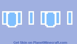 Fancy Trimmed Armor Set (Light Blue Set) Minecraft Skin