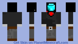 camera man Minecraft Skin