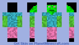 Z0MBlEM0M stage 01 Minecraft Skin