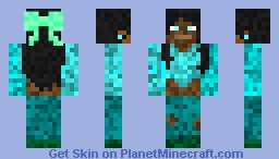 blue Minecraft Skin