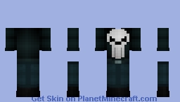 The Punisher Minecraft Skin