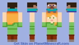 Alexa frrr Minecraft Skin