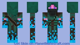 Infected Genius Minecraft Skin