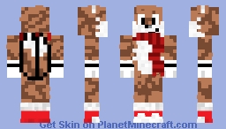 𝙽𝚎𝚣𝚎𝚛𝚒𝚝 𝚃𝚑𝚎 𝚏𝚘𝚡 Minecraft Skin