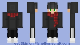 Male with winter scarf Minecraft Skin