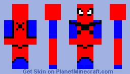 Spider man Minecraft Skin