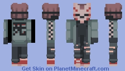 mask boy Minecraft Skin