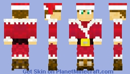 Santa Suit Aeth Minecraft Skin