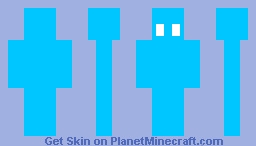 Smooth Textured Allay Skin Minecraft Skin