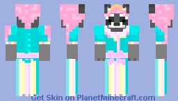 Princess Raccoon (updated) Minecraft Skin