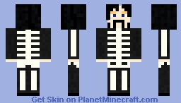 John Entwistle Skeleton Costume Minecraft Skin