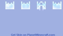 Ice King Knight Helmet Minecraft Skin