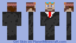 Suited engineer Minecraft Skin