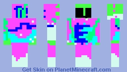 glitch Creeper(1) Minecraft Skin
